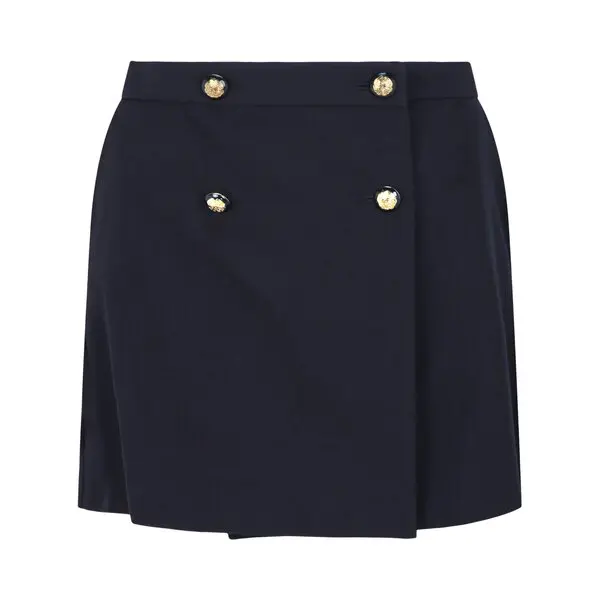 Alexander McQueen Military Detail Mini Skirt