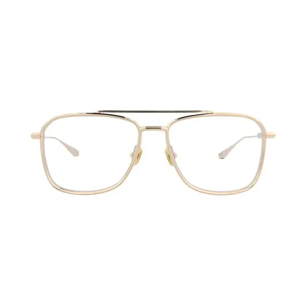 Valentino Garavani Aviator Metal Optical Frames - Gold