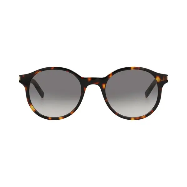 Saint Laurent Round Frame Sunglasses - Brown
