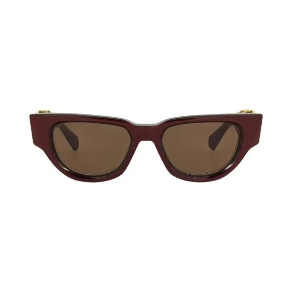 Valentino Garavani Cat Eye-frame Acetate Sunglasses 'bordeaux - Brown