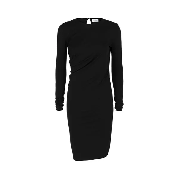 FERRAGAMO Ruched Midi Dress