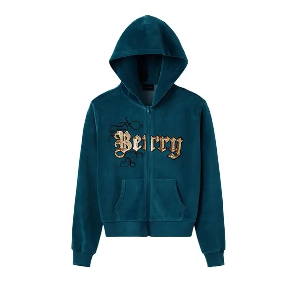 GV GALLERY Velour Zip Up