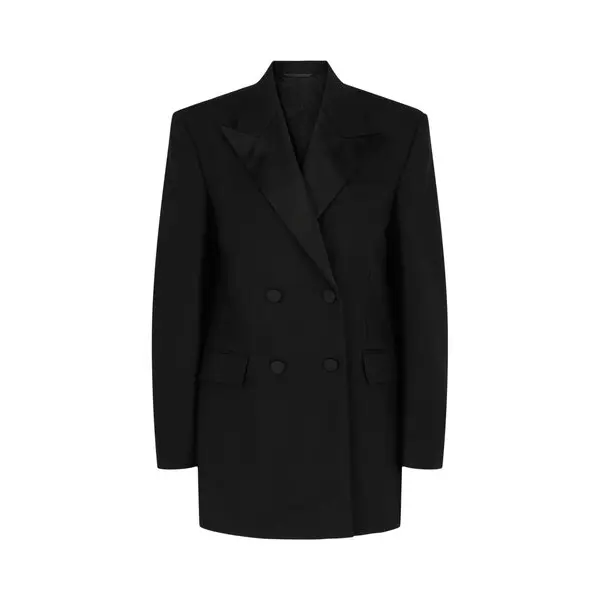 Givenchy Double Breasted Jacket - Black