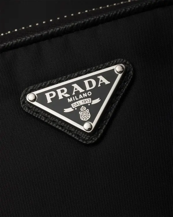 Prada Re-nylon And Saffiano Leather Smartphone Case