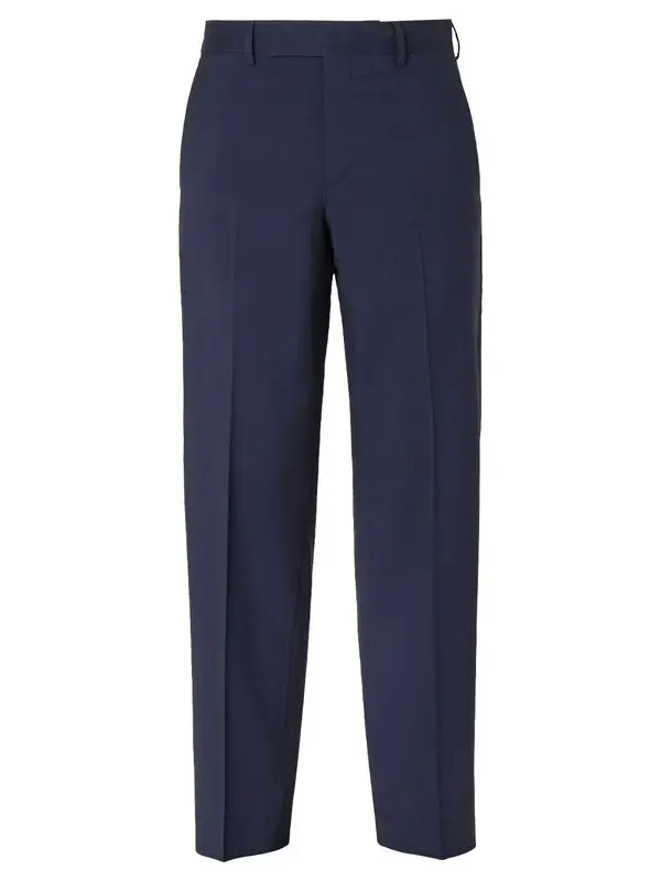 Fendi Tailored Wool Trousers - Blue