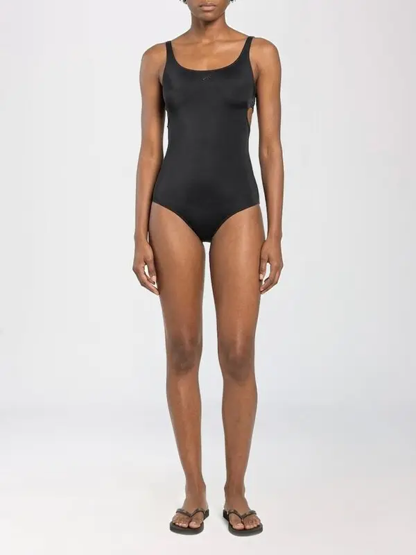 COURREGES One Piece Swimsuit - Black