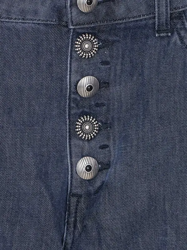 DONDUP Slim Fit Denim Jeans With Button Closure