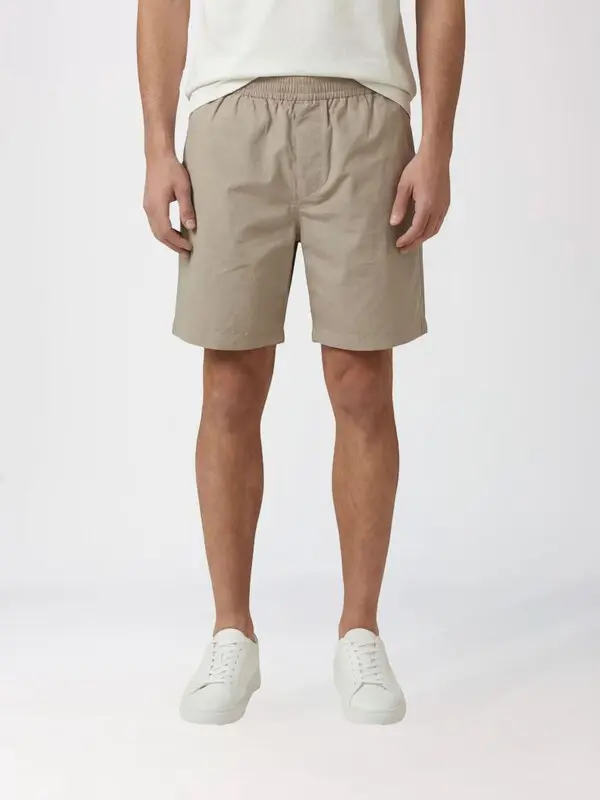 Armani Exchange Relaxed Fit Drawstring Shorts - Green