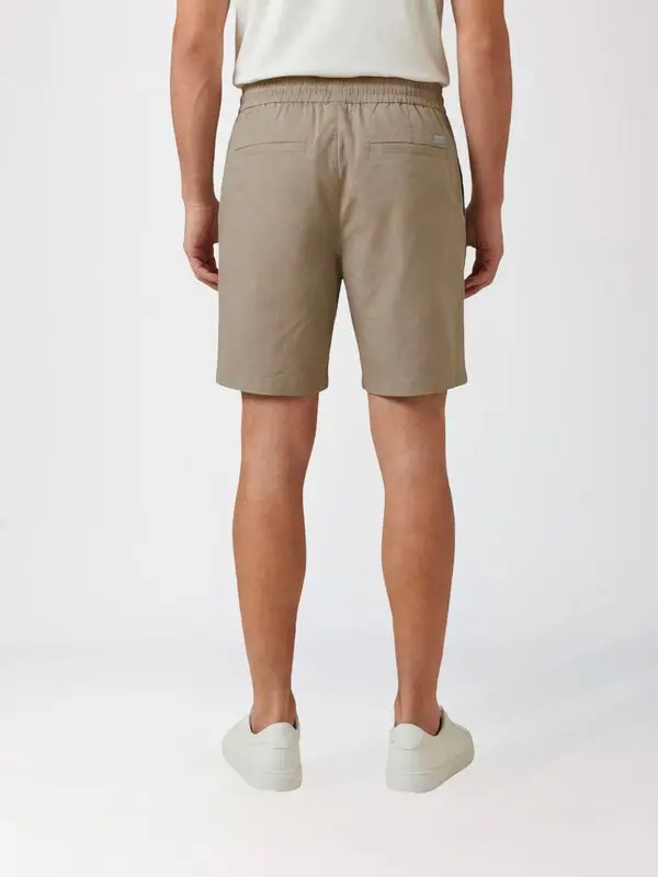 Armani Exchange Relaxed Fit Drawstring Shorts - Green