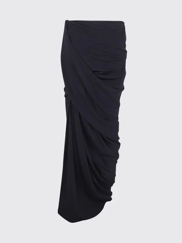 ENTIRE STUDIOS Draped Skirt - Black