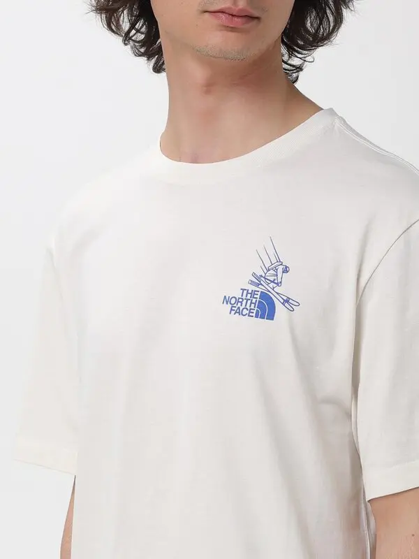 The North Face Mountain Celebration Crew Neck T-shirt In Cotton