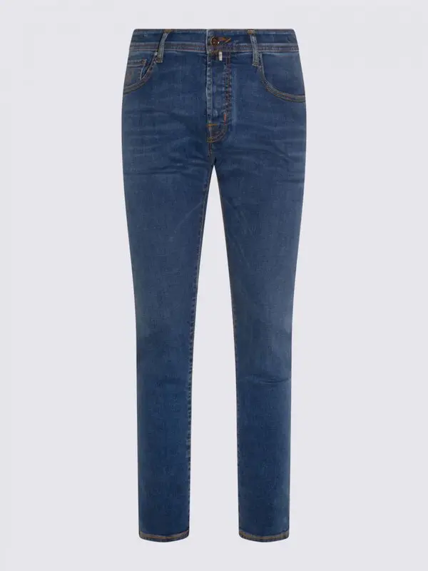 Jacob Cohen Slim Fit Stretch Denim Jeans - Blue
