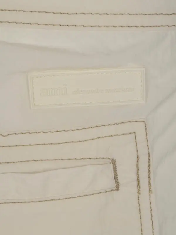 AMI Paris Nylon Shorts - White