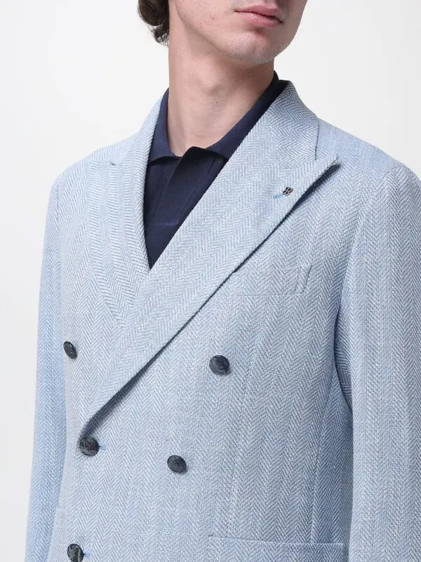 Tagliatore Double-breasted Blazer - Blue