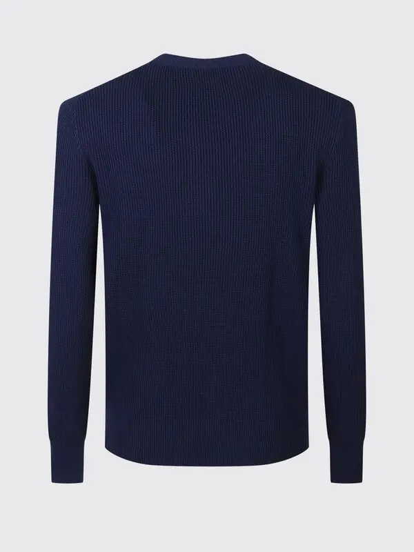 BALLANTYNE Argyle Pullover Sweater - Blue