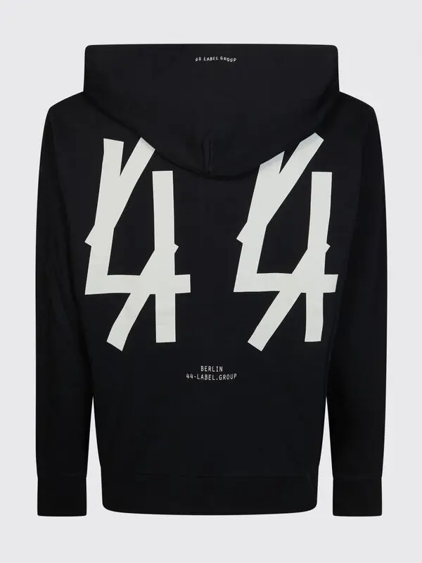 44 LABEL GROUP Full Zip Hoodie - Black