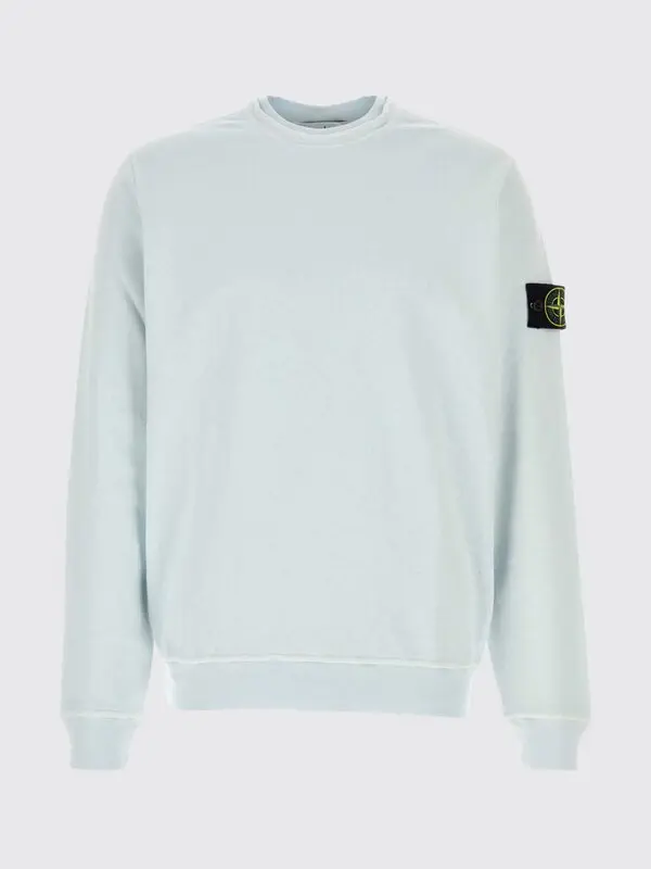 Stone Island Crewneck Sweatshirt - Sky