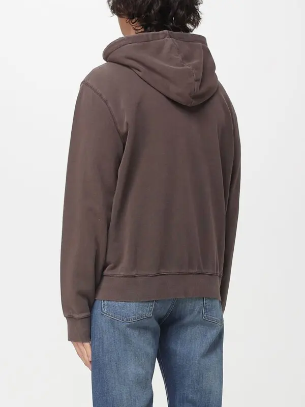 SUN 68 Full Zip Hoodie - Brown