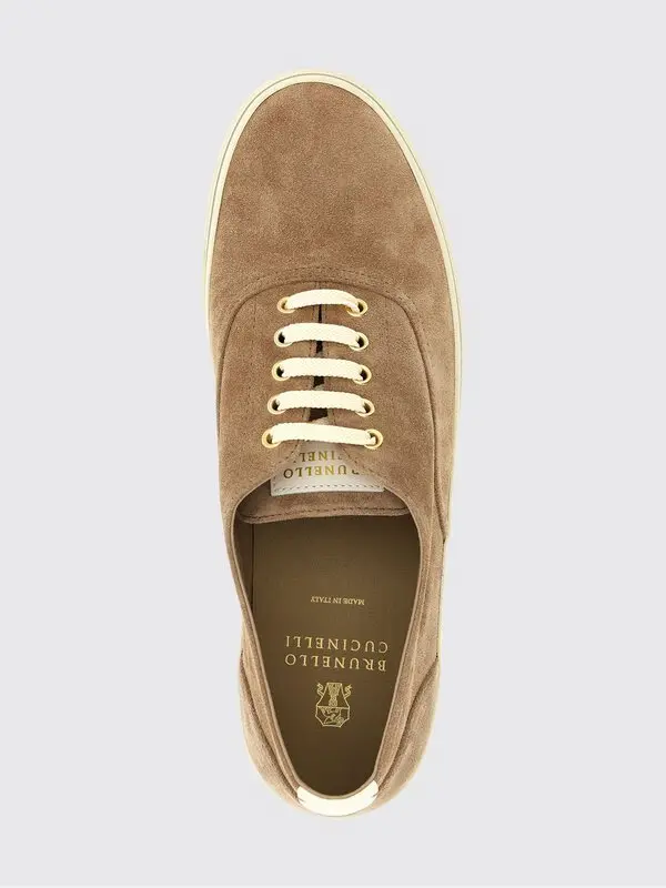 Brunello Cucinelli Lace-up Sneakers - Beige