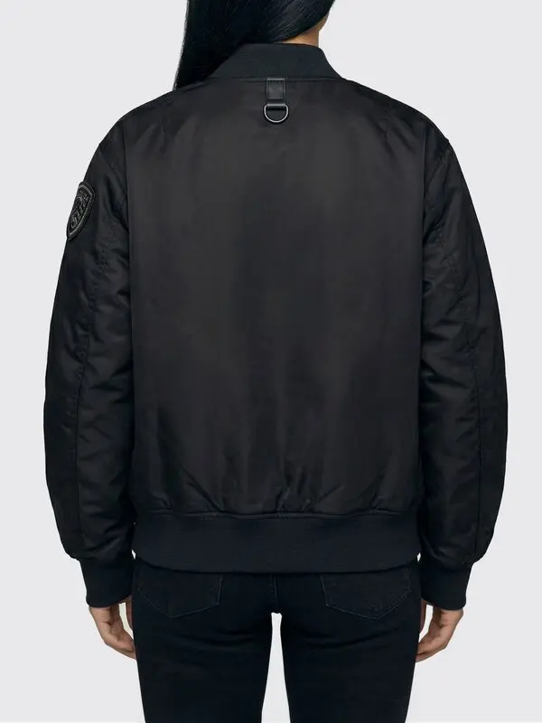 BLAUER. Nylon Bomber Jacket - Black
