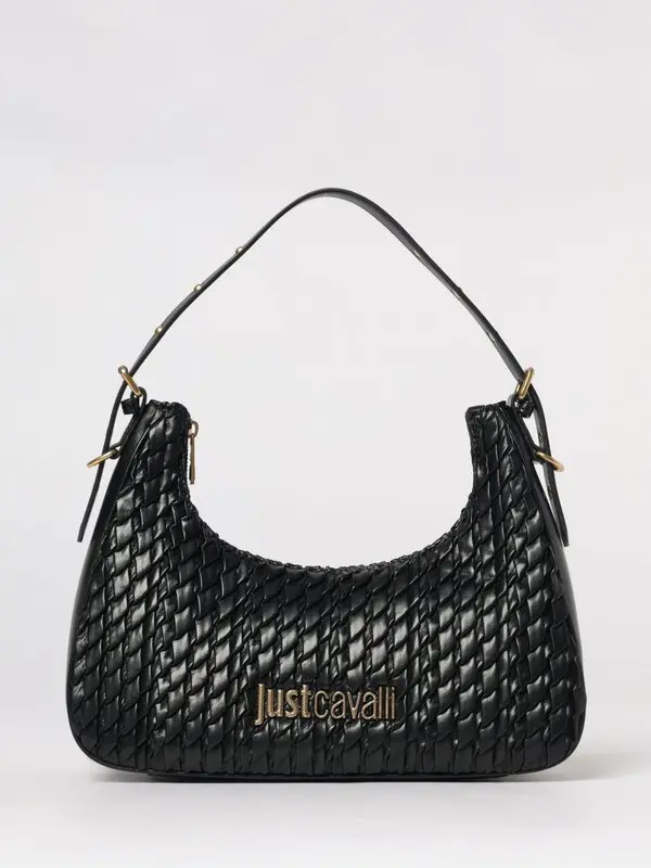 Just Cavalli Woven Shoulder Bag