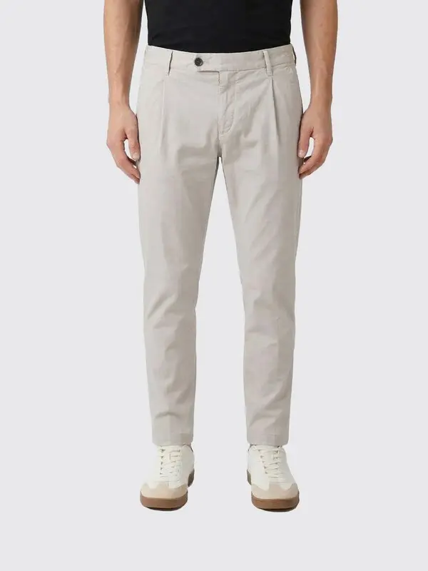 Eleventy Stretch Cotton Chino Trousers - Sand