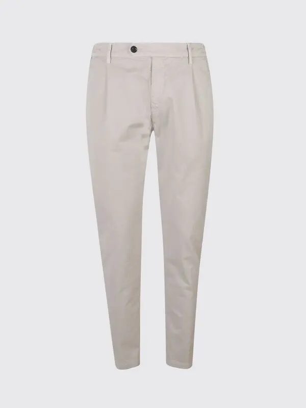 Eleventy Stretch Cotton Chino Trousers - Sand