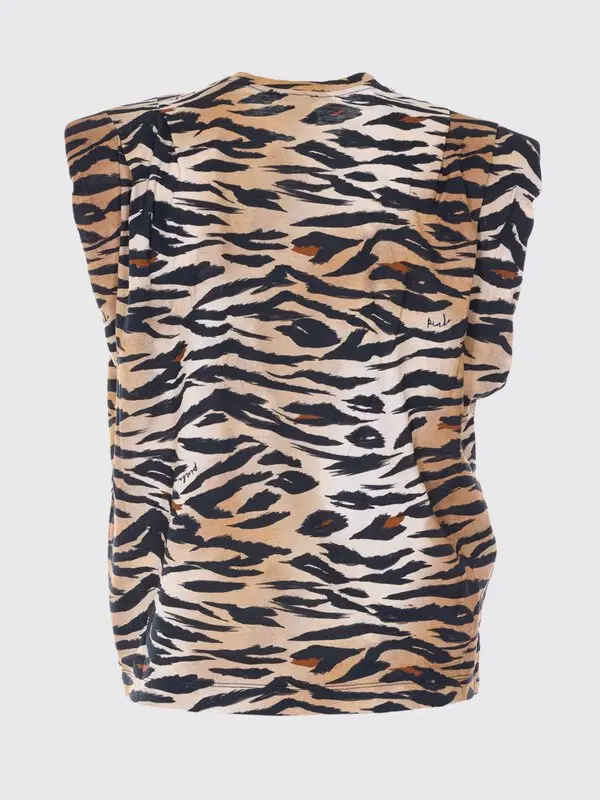 Pinko Tiger Print Sleeveless Top