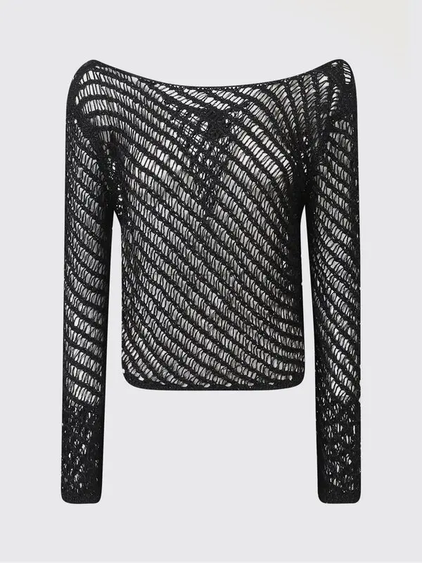 Pinko Sequined Mesh Top