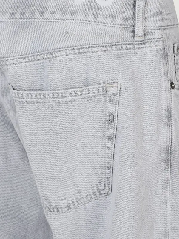 DONDUP Slim Fit Cotton Denim Jeans - Grey