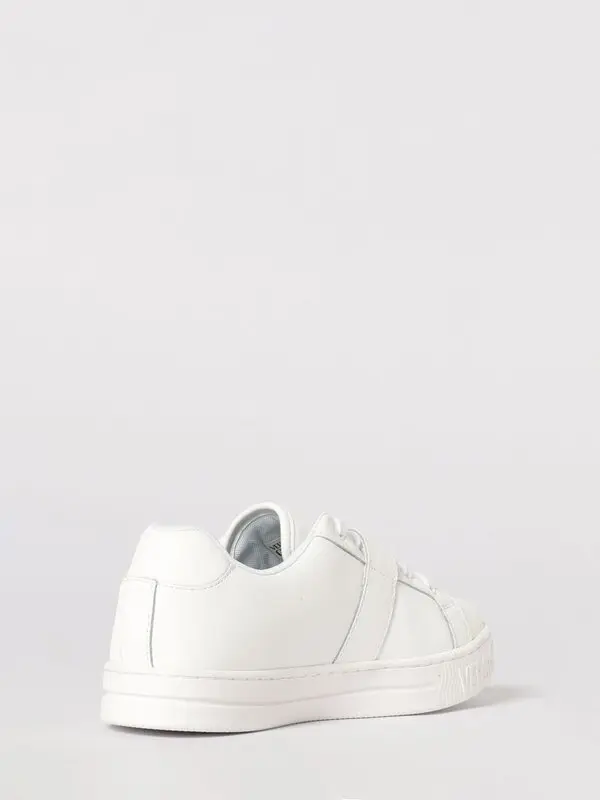 Versace Leather Sneakers - White
