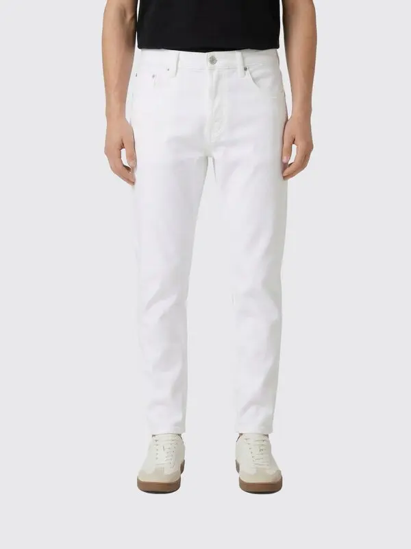 DONDUP Slim Fit Cotton Denim Jeans - Milk