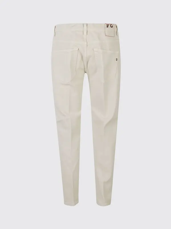 DONDUP Slim Fit Cotton Denim Jeans - White