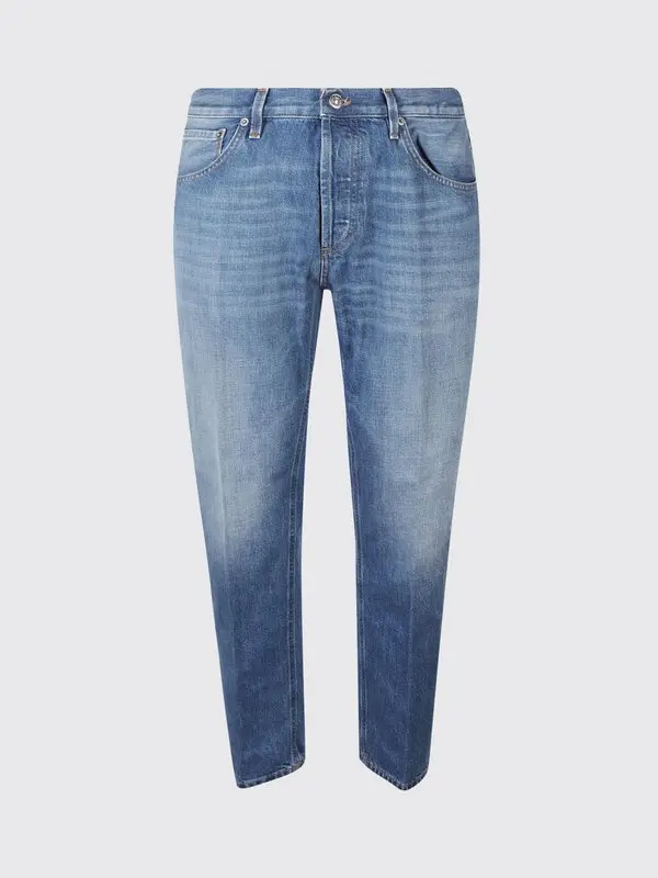 DONDUP Slim Fit Cotton Denim Jeans - Blue