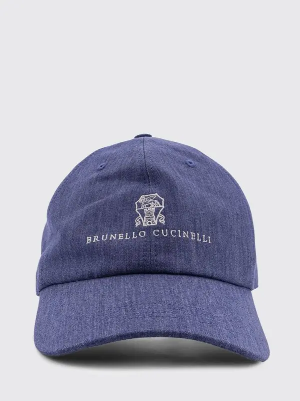 Brunello Cucinelli Baseball Cap - Blue
