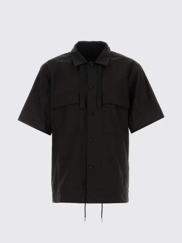 Sacai Cotton Shirt - Black