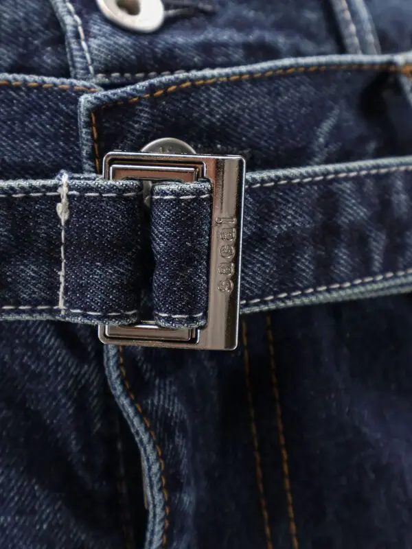 Sacai Cotton Denim Straight Jeans