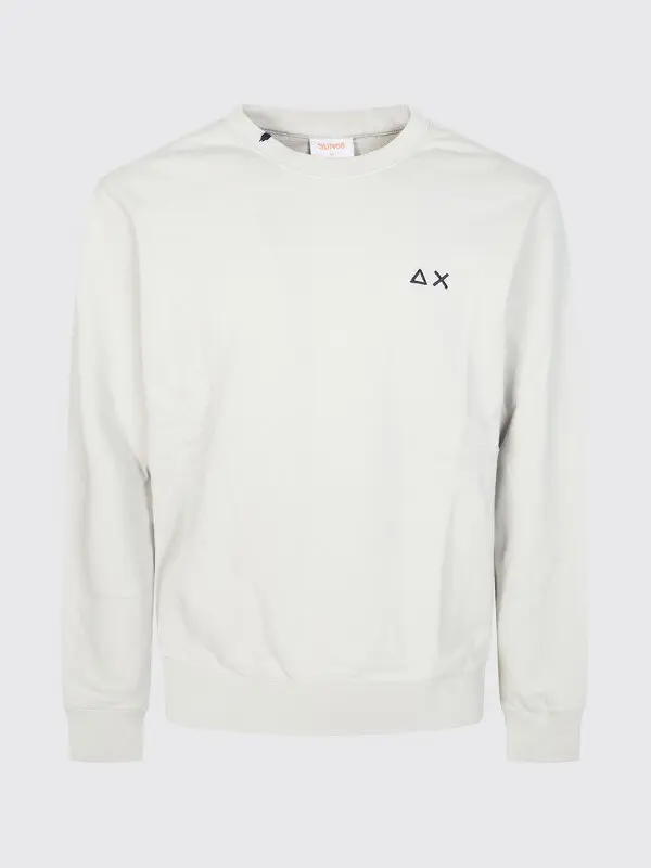 SUN 68 Cotton Crewneck Sweatshirt - White