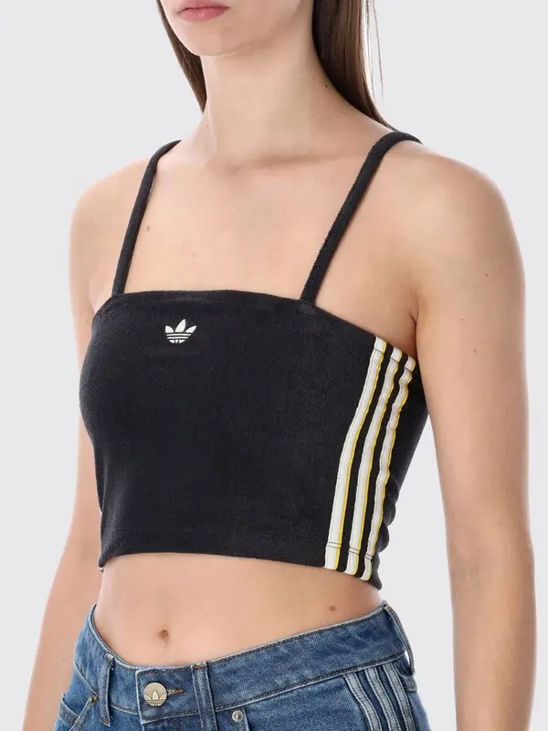 ADIDAS ORIGINALS Cropped Top - Black