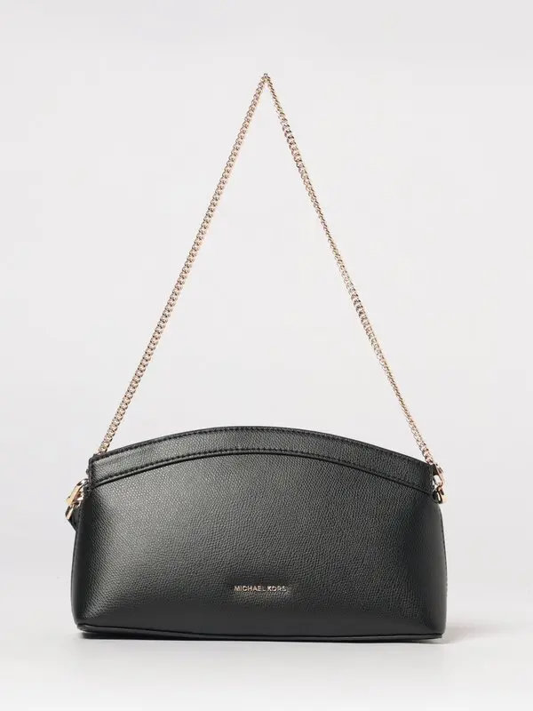 Michael Kors Shoulder Bag With Chain Strap - Black