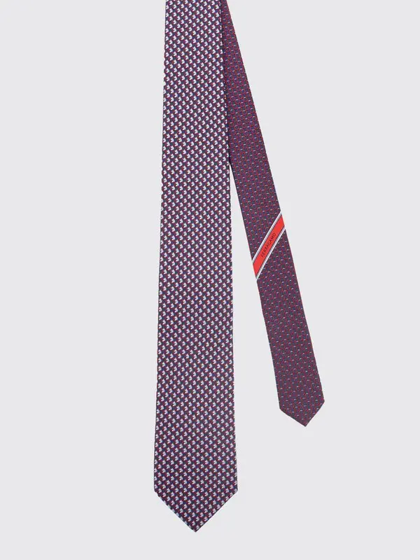 FERRAGAMO Silk Neck Tie - Navy