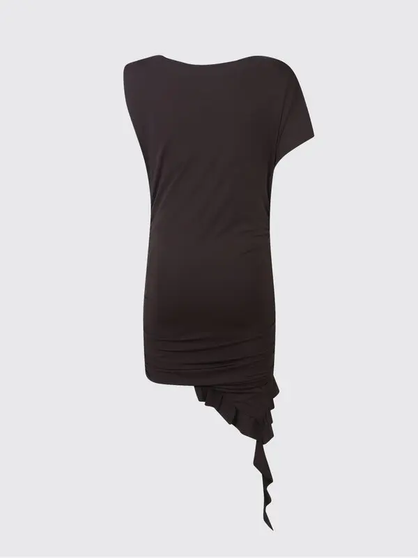 Pinko Alisha Asymmetric Stretch Jersey Mini Dress