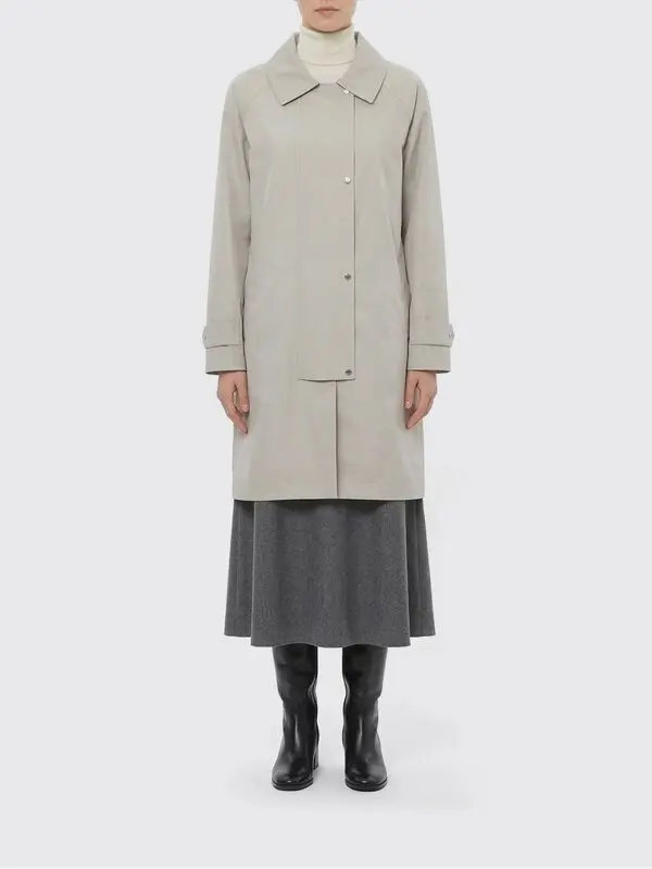 MOORER Technical Fabric Trench Coat - Beige