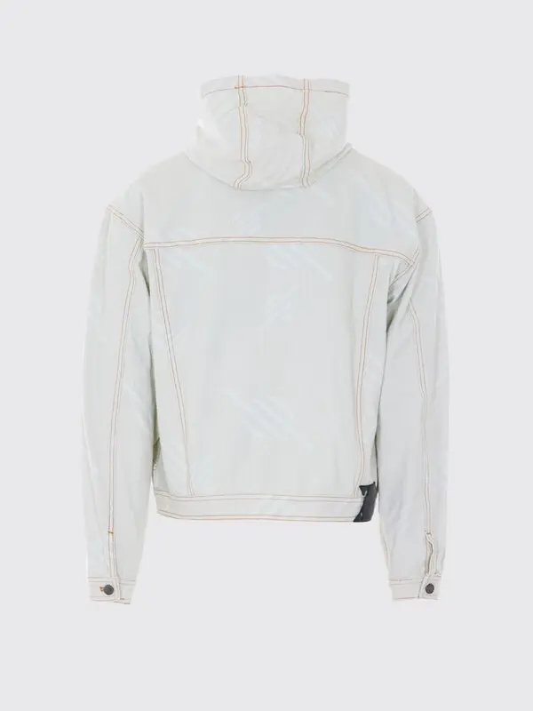 DAILY PAPER Hooded Zip-up Jacket - Grey