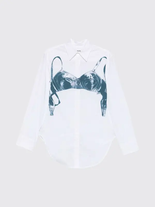 JEAN PAUL GAULTIER Cotton Shirt With Graphic Print