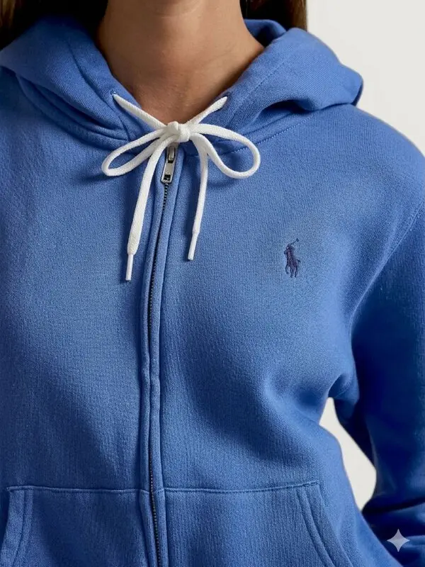 Polo Ralph Lauren Full-zip Hoodie - Gnawed Blue