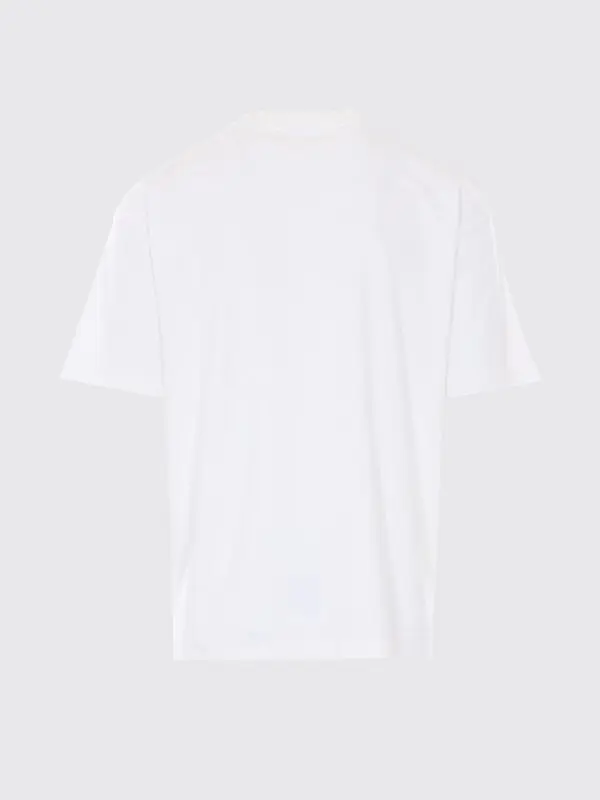 Drole De Monsieur Printed Cotton Crew Neck T-shirt