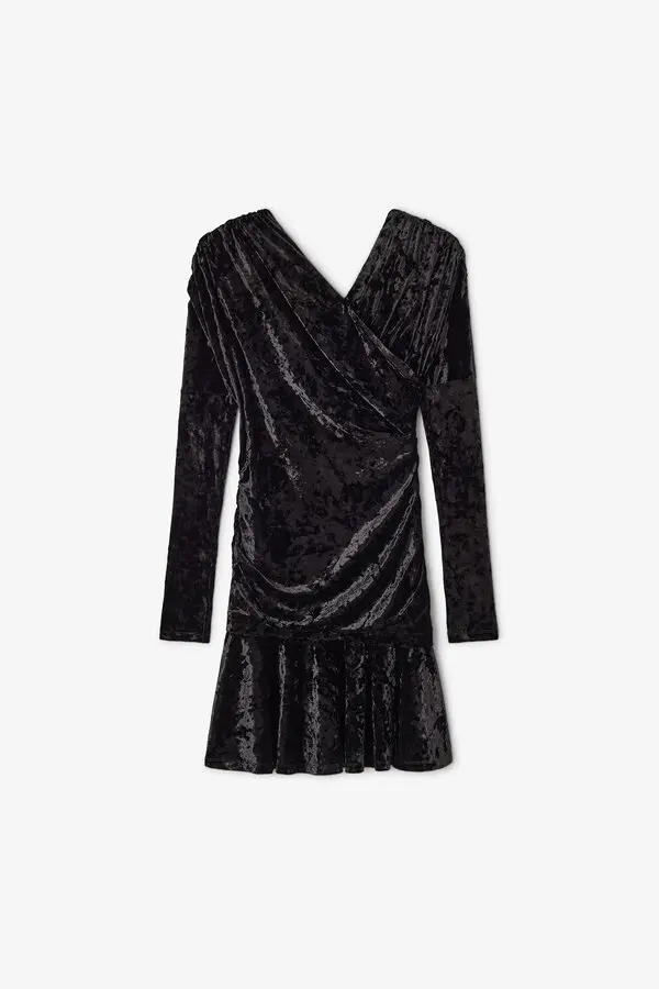 GANNI Ruched Mini Dress
