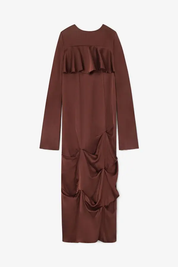 GANNI Ruffle Dress