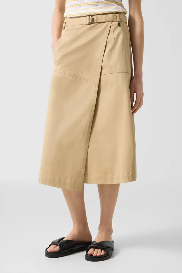 Bogner Jocy Wrap Skirt - Camel
